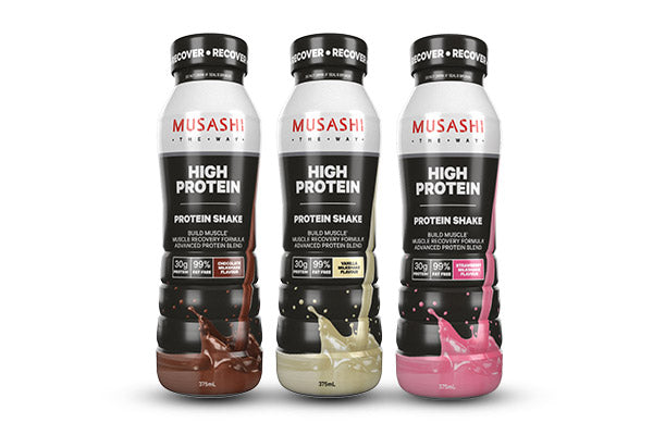 Musashi Protein Shake: Energize On-the-Go with 375ml Protein Boost